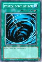 Carta de Jogo: Mystical Space Typhoon (Yu-Gi-Oh(Structure Deck: Warrior ...