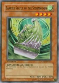 Game Card: Barrier Statue of the Stormwinds (Yu-Gi-Oh(Cyberdark Impact) 🃏
