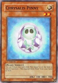 Game Card: Chrysalis Pinny (Yu-Gi-Oh(Tactical Evolution) 🃏