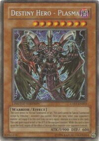 Game Card: Destiny HERO - Plasma (Yu-Gi-Oh(2007 Collectors Tin)