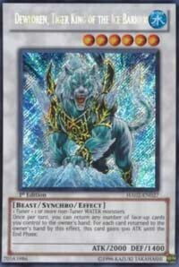 Game Card: Dewloren, Tiger King of the Ice Barrier (Yu-Gi-Oh(Hidden ...