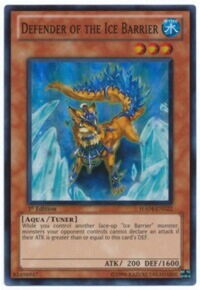 Game Card: Defender of the Ice Barrier (Yu-Gi-Oh(Hidden Arsenal 4)