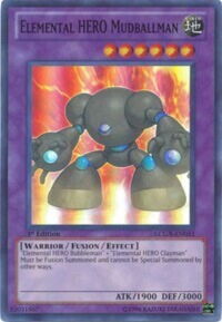 Game Card: Elemental HERO Mudballman (Yu-Gi-Oh(Legendary Collection 2)