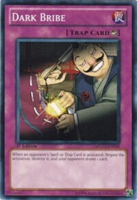 Game Card: Dark Bribe (Yu-Gi-Oh(Structure Deck: Gates of the Underworld)