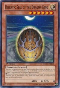 Game Card: Hieratic Seal of the Dragon King (Yu-Gi-Oh(Galactic Overlord)