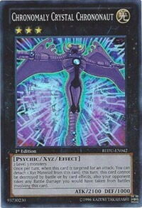 Game Card: Chronomaly Crystal Chrononaut (Yu-Gi-Oh(Return of the Duelist)