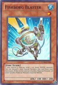 Game Card: Fishborg Blaster (Yu-Gi-Oh(Turbo Pack: Booster Six)