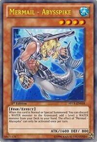 Game Card: Mermail Abysspike (Yu-Gi-Oh(Abyss Rising)