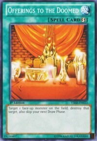 Game Card: Offerings to the Doomed (Yu-Gi-Oh(Starter Deck: Kaiba Reloaded)
