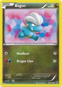 Game Card: Bagon (Pokémon TCG) (Plasma Blast)