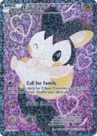 Game Card: Emolga (Full Art) (Pokémon TCG(Legendary Treasures: Radiant ...