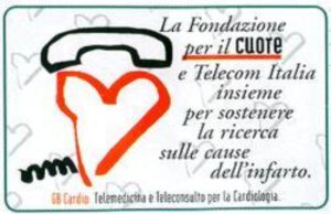 Scheda Telefonica: La Fondazione Per Il Cuore (Telecom Italia, Italia(01 - Figurate (Lira)) C&C ...