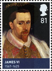 Stamp: King James VI (United Kingdom of Great Britain & Northern ...
