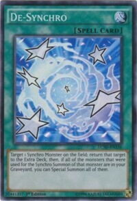 Game Card: De-Synchro (Yu-Gi-Oh(Legendary Collection 5D's)