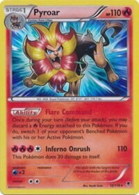 Game Card: Pyroar (Pokémon TCG(XY - Phantom Forces) 🃏
