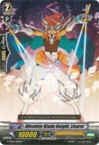 Game Card: Absolute Blade Knight, Livarot (Cardfight Vanguard(G-TD02: Divine Swordsman of the ...
