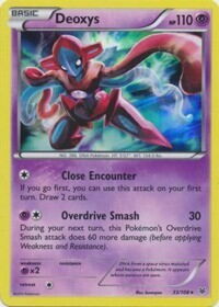Game Card: Deoxys (Pokémon TCG(XY - Roaring Skies)
