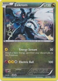 Game Card: Zekrom (Pokémon TCG(XY - Roaring Skies)