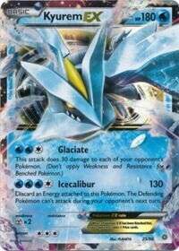 Game Card: Kyurem EX (Pokémon TCG(XY - Ancient Origins)