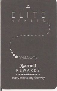 Hotel Card: Elite Member - Marriott Rewards every step along the way ...