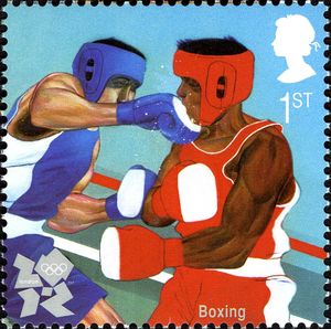 Stamp: Boxing (United Kingdom of Great Britain & Northern Ireland ...