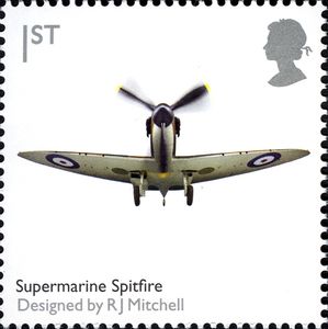 Stamp: Supermarine Spitfire (United Kingdom of Great Britain & Northern ...