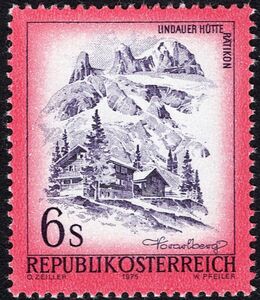 Pul: Lindauer Hütte im Rätikon, Vorarlberg (Avusturya(Beautiful Austria ...