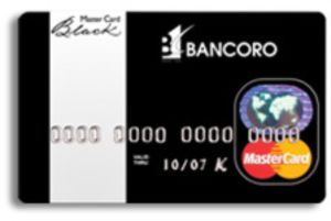 Bank Card: Bancoro (Bancoro, VenezuelaCol:VE-MC-0121