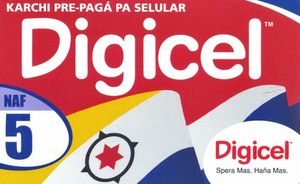 Tarjeta Telefónica: Digicel (Curaçao - Digicel, Antillas Holandesas ...
