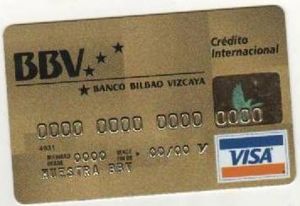Bank Card: Crédito internacional (Bancomer, MexicoCol:MX-VI-0005