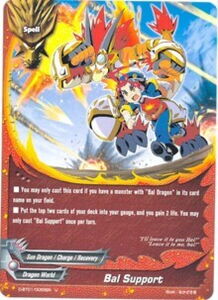 Game Card: Bal Support (Future Card BuddyFight(Unleash! Impact Dragon!!) 🃏