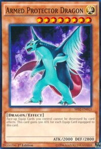 Game Card: Armed Protector Dragon (Yu-Gi-Oh(Structure Deck: Rise of the ...