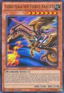 Carta de Jogo: Lord Gaia the Fierce Knight (Yu-Gi-Oh(The Dark Side of ...