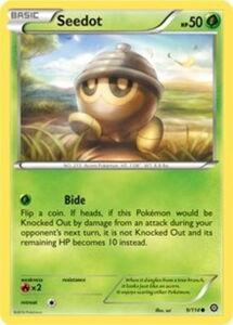 Game Card: Seedot (Pokémon TCG(XY - Steam Siege)