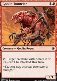 Game Card: Goblin Tunneler (Magic: The Gathering(Conspiracy: Take the ...