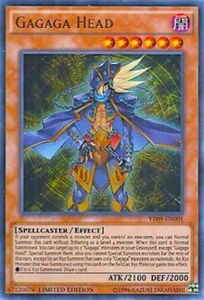 Game Card: Gagaga Head (Yu-Gi-Oh(Yu-Gi-Oh! ZEXAL Manga Promotional Cards)