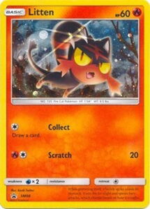 Game Card: Litten - SM08 (Pokémon TCG(SM Promos) 🃏