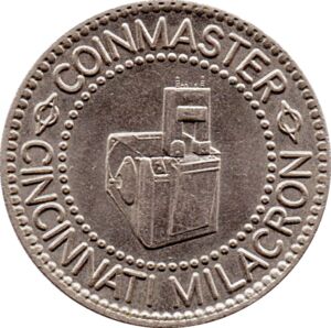 Token: Mach 76 - CINCINNATI MILACRON - coinmaster (영국(Advertising ...
