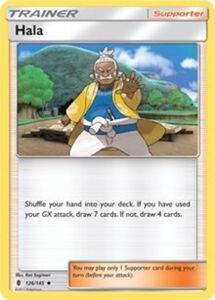 Game Card: Hala (Pokémon TCG(SM - Guardians Rising)