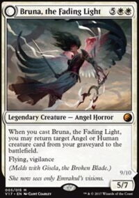 Game Card: Bruna, the Fading Light (Magic: The Gathering(From the Vault ...