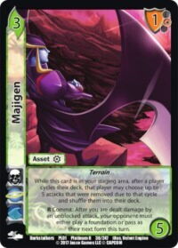 Game Card: Majigen (UniVersus(Capcom Platinum Series)