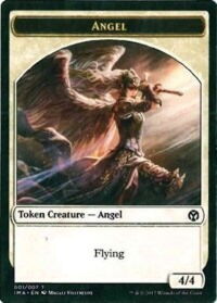 Game Card: Angel Token (001) (Magic: The Gathering(Iconic Masters)