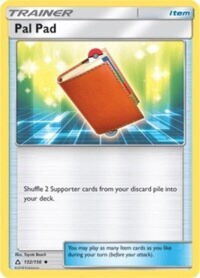 Game Card: Pal Pad (Pokémon TCG(SM - Ultra Prism)