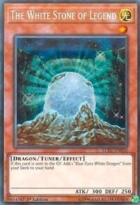 Game Card: The White Stone of Legend (Yu-Gi-Oh(Legendary Collection Kaiba)