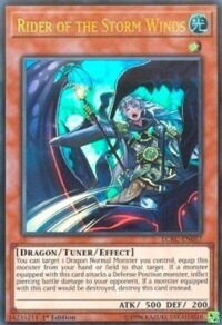 Game Card: Rider of the Storm Winds (Yu-Gi-Oh(Legendary Collection Kaiba)