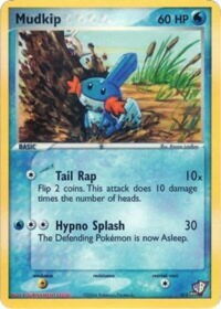 Game Card: Mudkip (Pokémon TCG(Kids WB Promos)