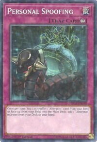 Game Card: Personal Spoofing (Starfoil) (Yu-Gi-Oh(Star Pack VRAINS)