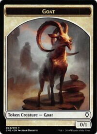 Game Card: Goat Token (Magic: The Gathering(Commander Anthology 2018)