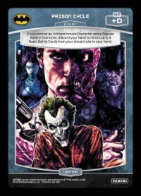 Game Card: Prison Cycle (MetaX TCG(Batman)