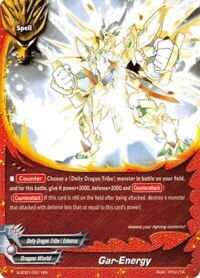Game Card: Gar-Energy (Future Card BuddyFight(S-SD01: Dradeity)